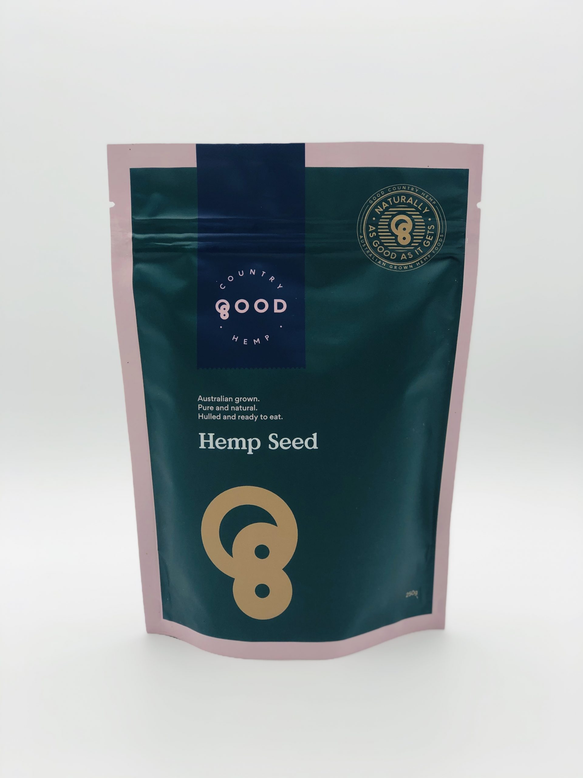 Hulled Hemp Seed 250g, Australian Grown | Good Country Hemp