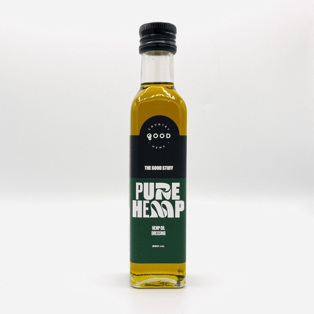 Pure hemp salad dressing, 250mL - Good Country Hemp